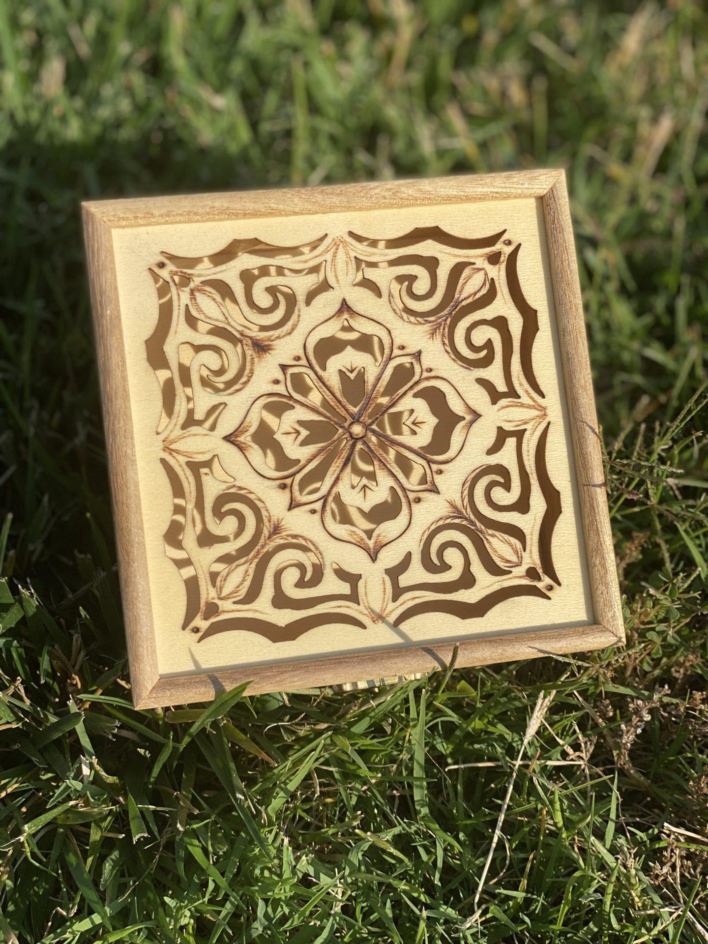 Floral Symmetry Trinket Box - BZ FurFur